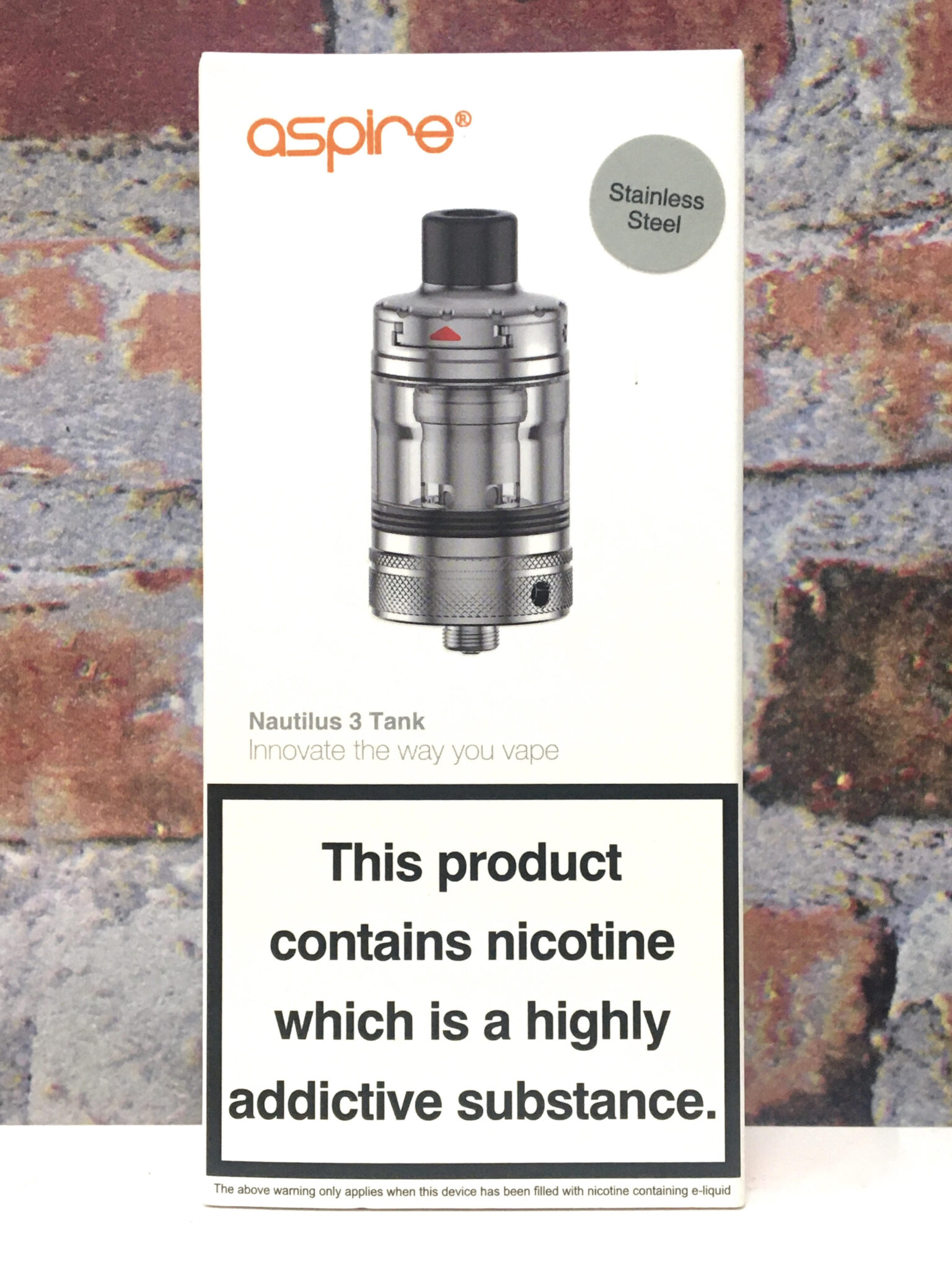 Aspire Nautilus 3 Tank – Vapedrop Edinburgh